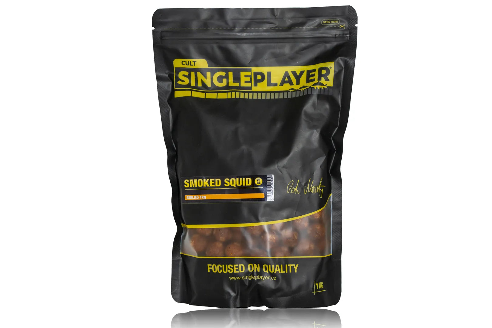 SINGLEPLAYER Boilie Smoked Squid 1kg 20 mm – Singleplayer